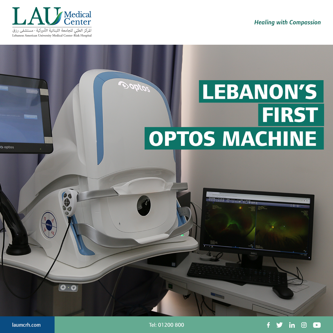 LAUMCRH | Lebanon's First Optos Machine