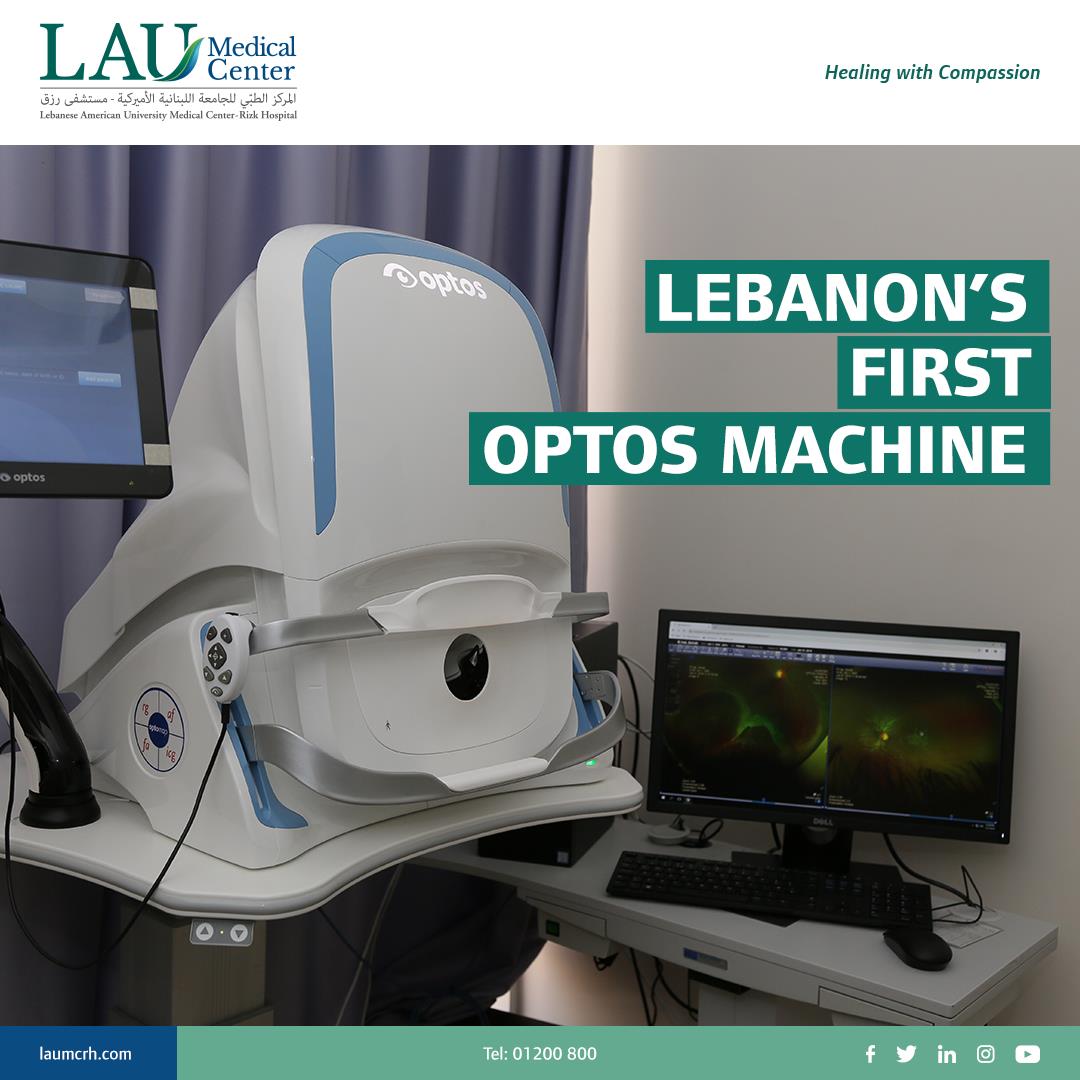 LAUMCRH | Lebanon's First Optos Machine