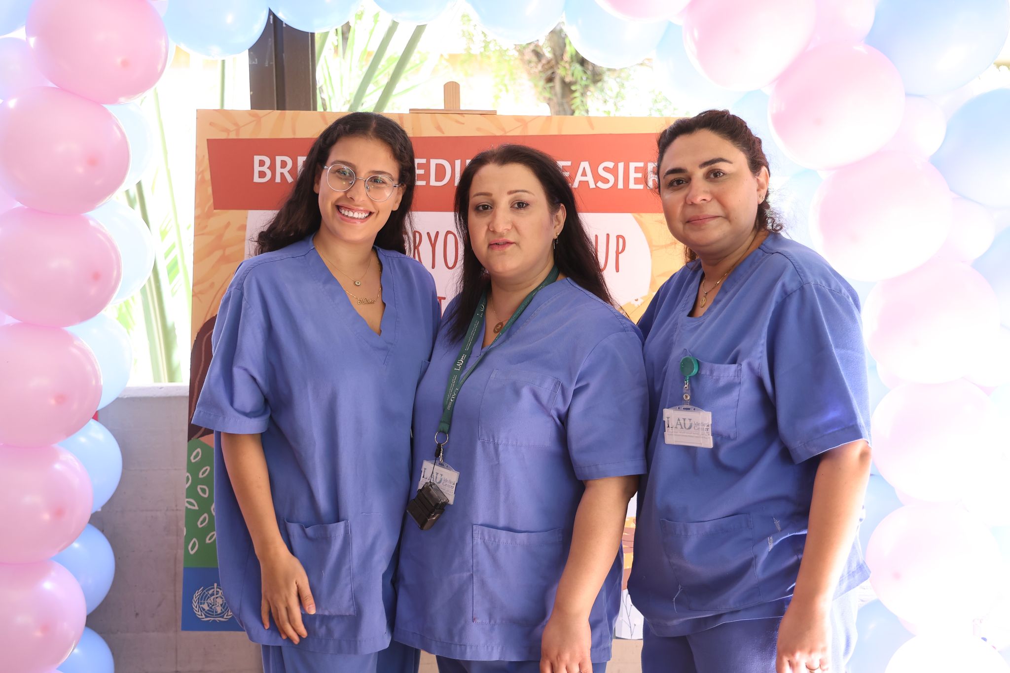 LAUMCRH | Celebrating Breast Feeding Week at at LAU Medical Center-Rizk ...
