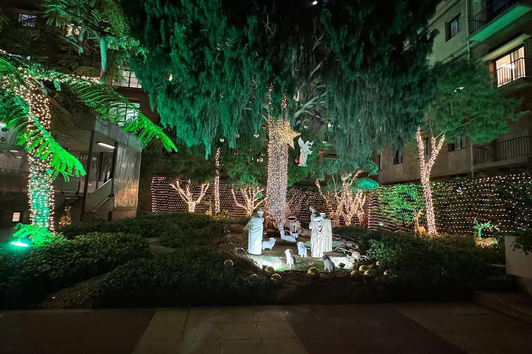 LAUMCRH | LAU President Dr. Abdallah Lights the Christmas Tree at LAU ...