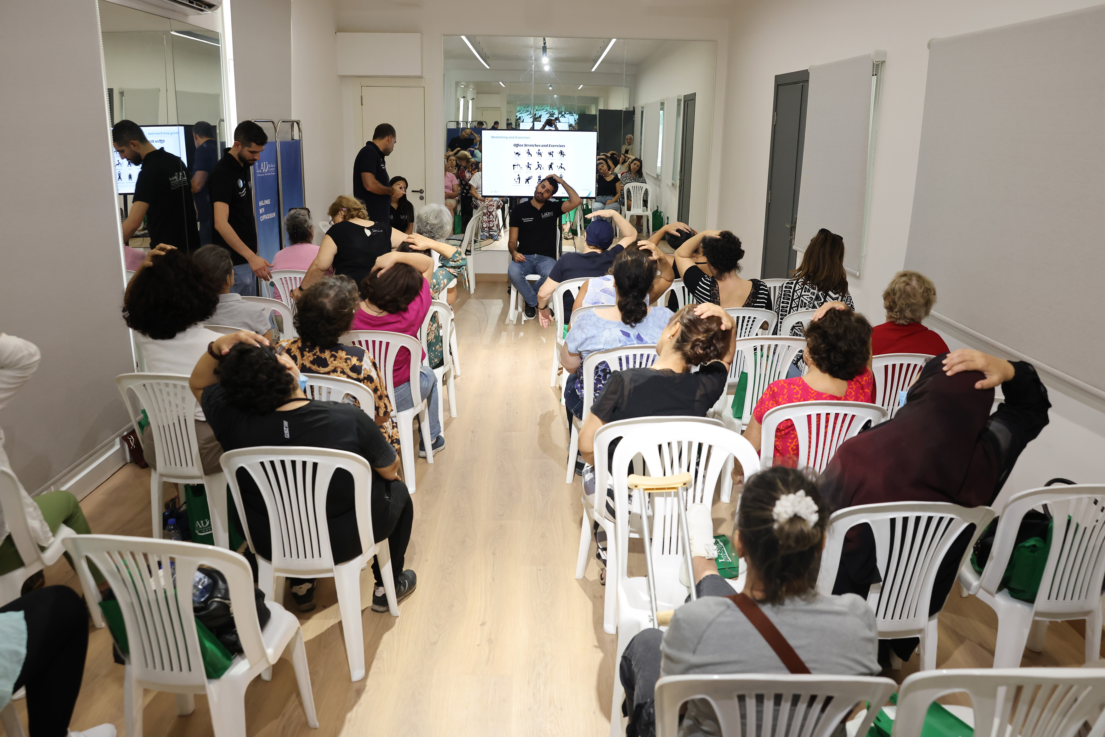 LAUMCRH | World Physiotherapy Day at Barbara Nassar Cancer Center