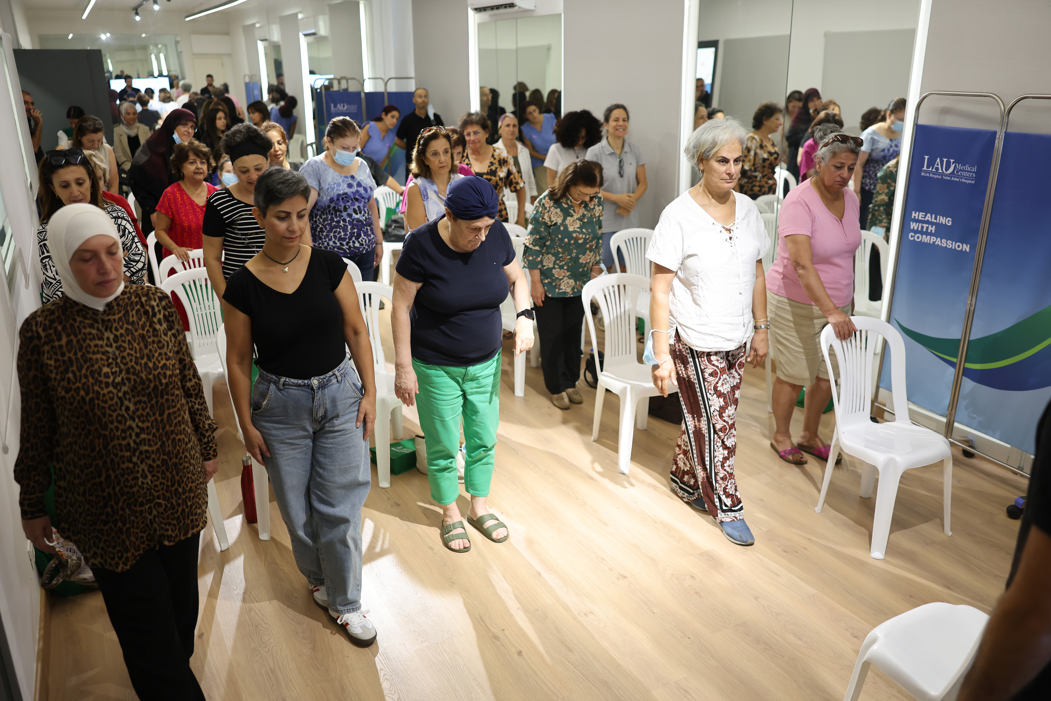 LAUMCRH | World Physiotherapy Day at Barbara Nassar Cancer Center