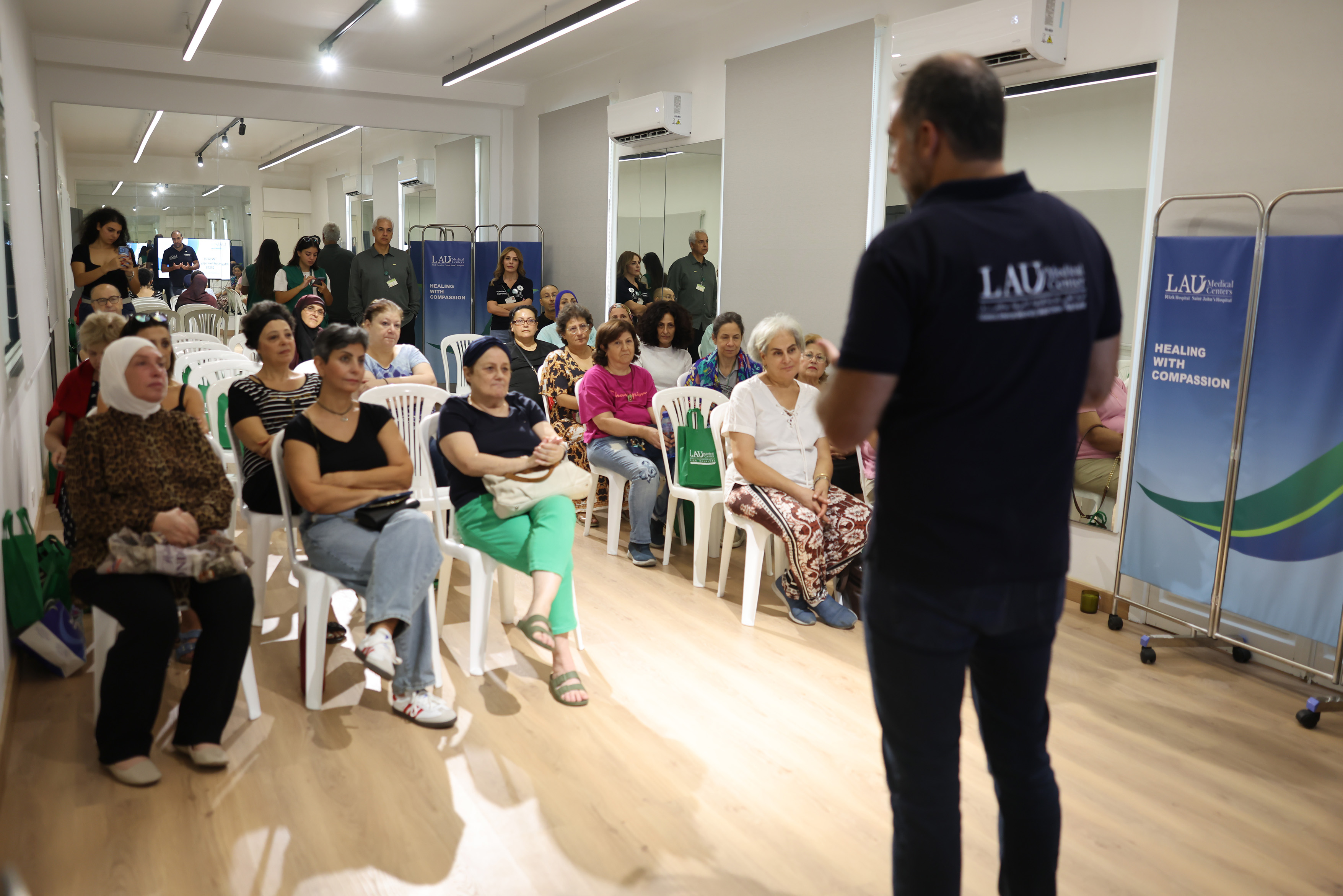 LAUMCRH | World Physiotherapy Day at Barbara Nassar Cancer Center